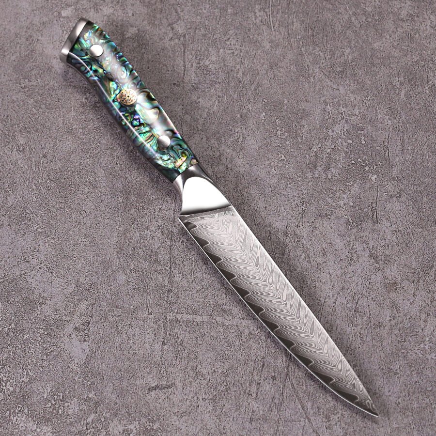 Best Blank Damascus Steel Kitchen Utility Knife for Sale